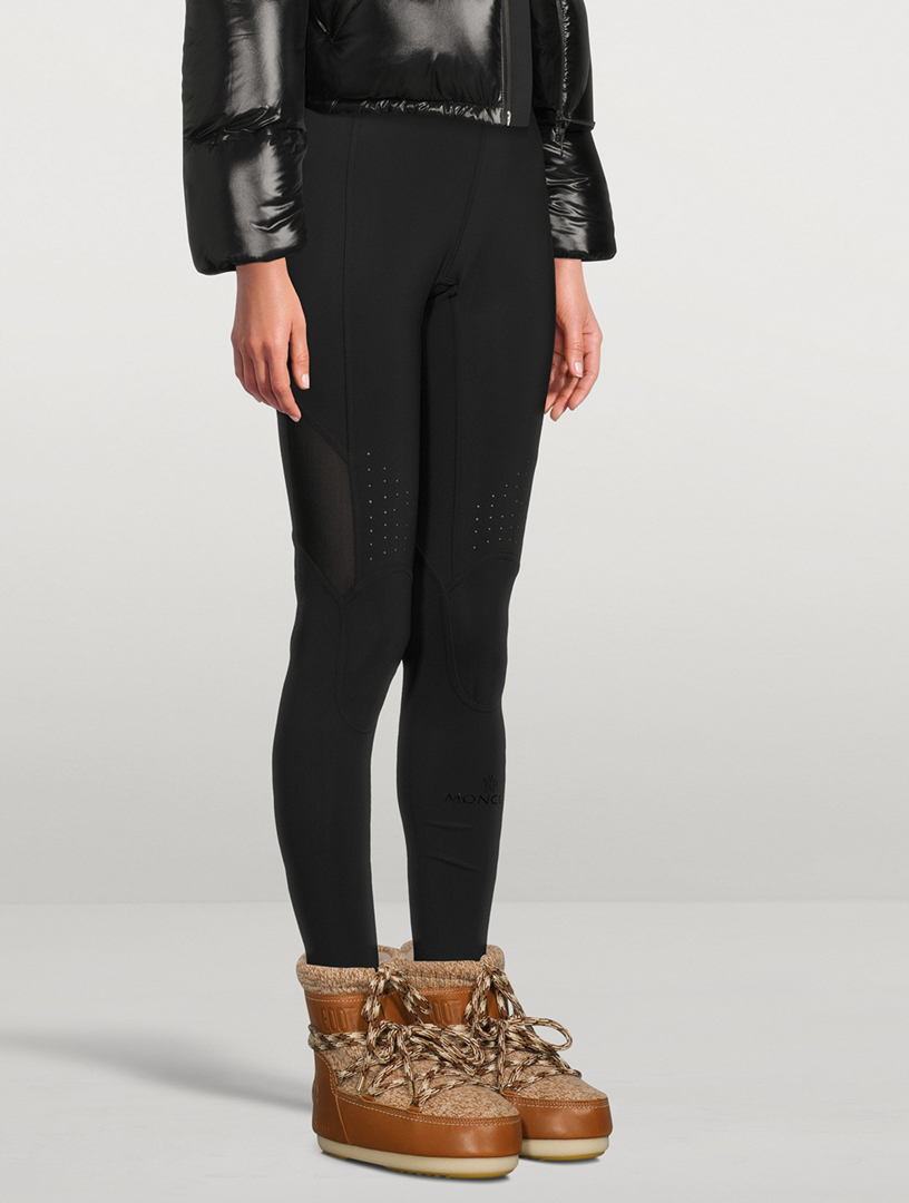 CHLOÉ Chloé x Moon Boot Knit And Leather Boots | Holt Renfrew Canada