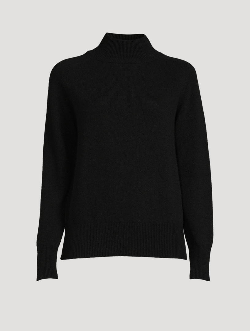 NOTHING WRITTEN Wool And Cashmere Mockneck Sweater | Holt Renfrew Canada