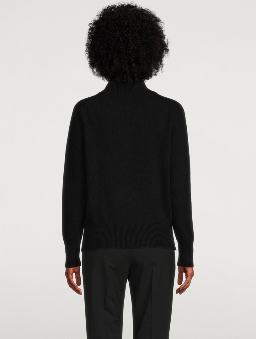 NOTHING WRITTEN Wool And Cashmere Mockneck Sweater | Holt Renfrew Canada