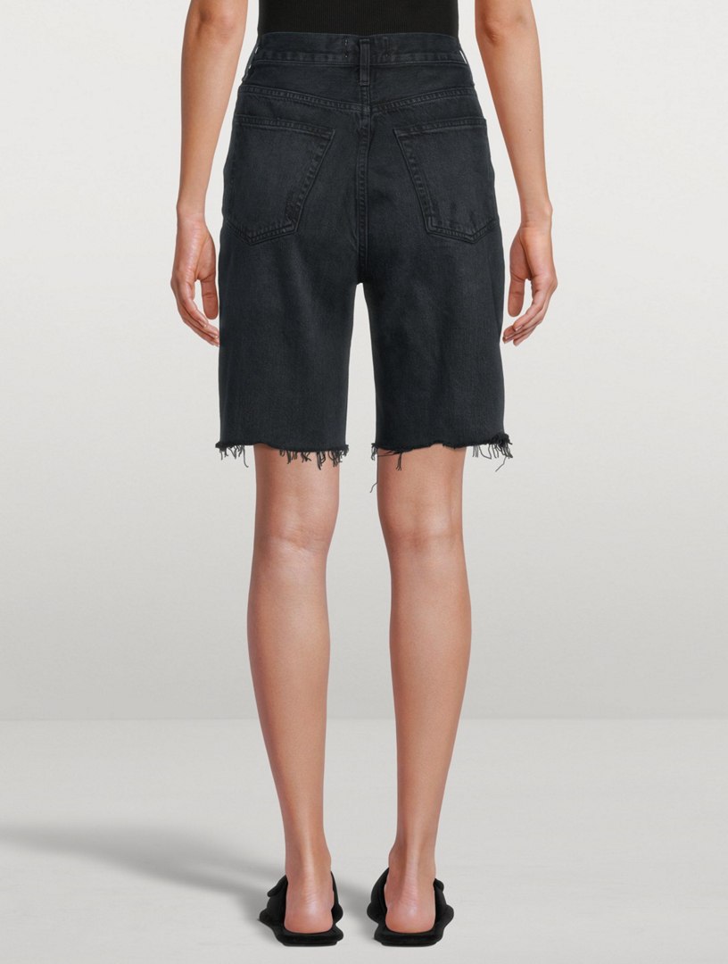AGOLDE 90's Pinch Waisted Denim Shorts | Holt Renfrew Canada