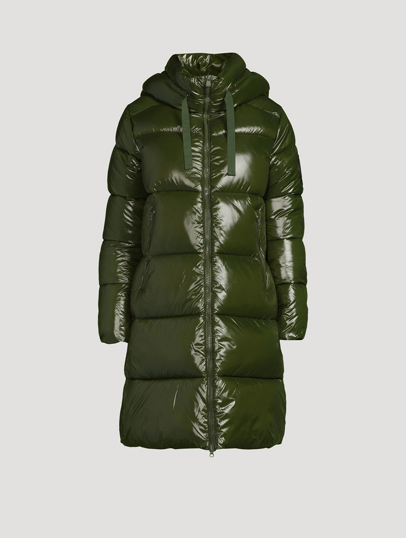 SAVE THE DUCK Isabel Long Puffer Jacket With Hood | Holt Renfrew Canada