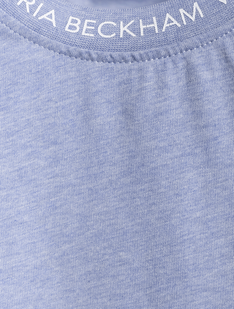 VICTORIA VICTORIA BECKHAM Logo Rib T-Shirt | Holt Renfrew Canada