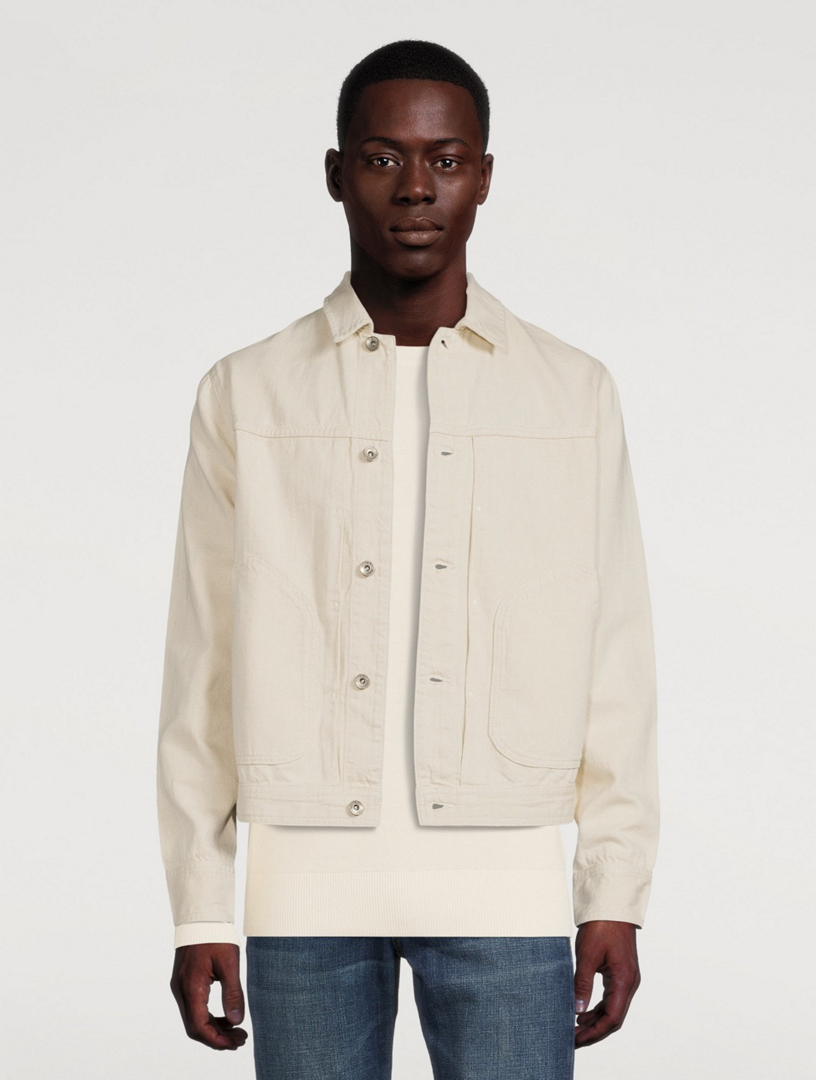 RAG & BONE Hemp-Blend Broken Twill Shop Jacket | Holt Renfrew Canada