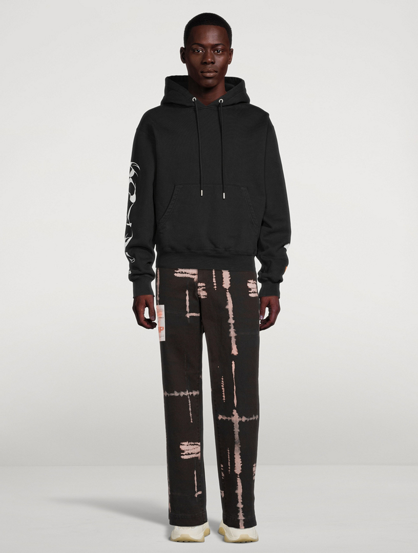HERON PRESTON Shibori Chino Pants In Tie-Dye Print | Holt Renfrew Canada