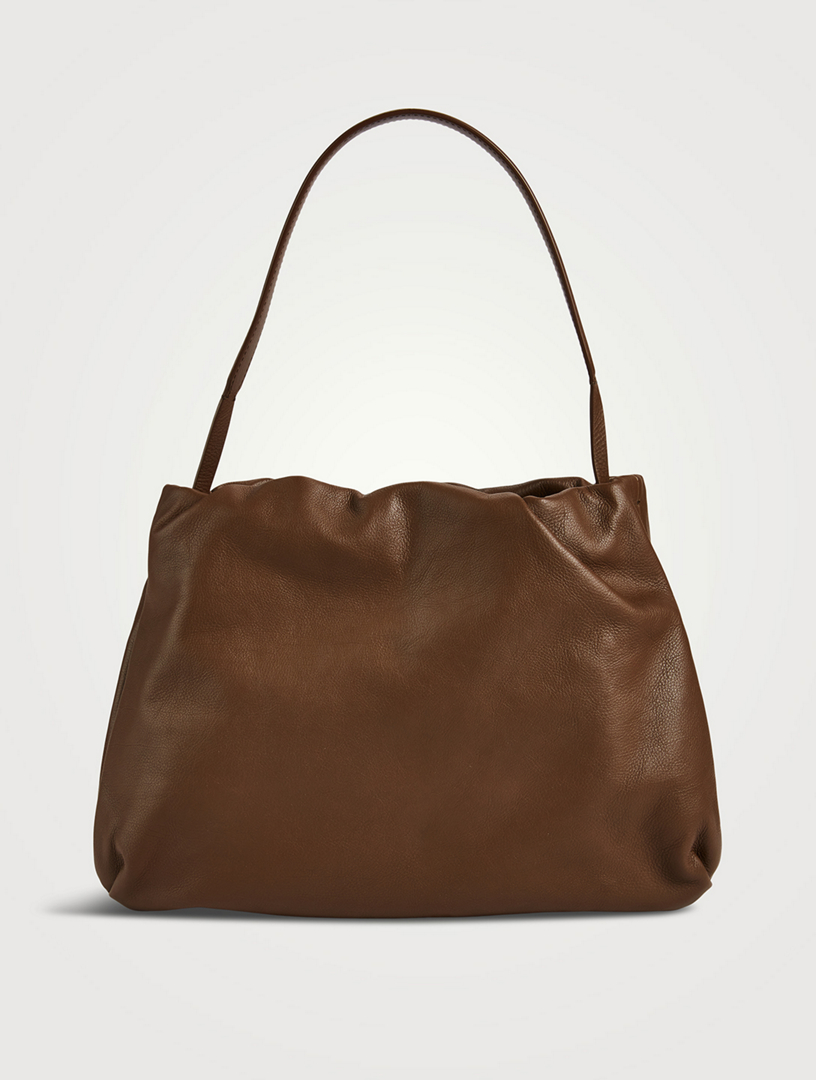 THE ROW Bourse Leather Shoulder Bag | Holt Renfrew Canada