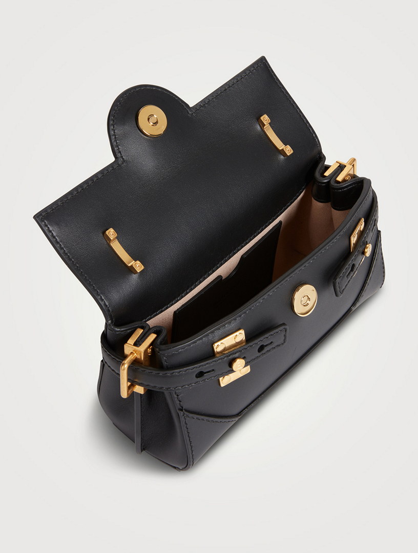 BALMAIN B-Buzz 19 Leather Baguette | Holt Renfrew Canada