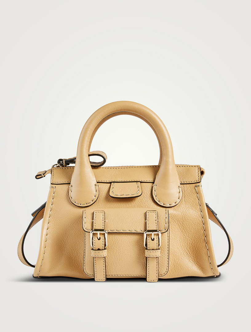 CHLOÉ Mini Edith Leather Satchel | Holt Renfrew Canada
