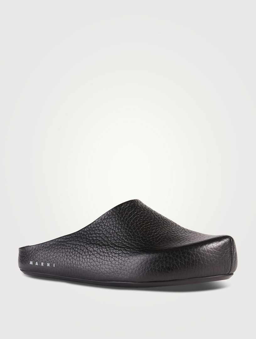 MARNI Leather Clog Shoes | Holt Renfrew Canada
