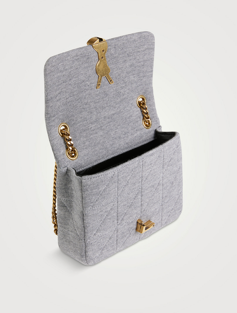 SAINT LAURENT Mini Jamie YSL Monogram Wool Bag | Holt Renfrew Canada