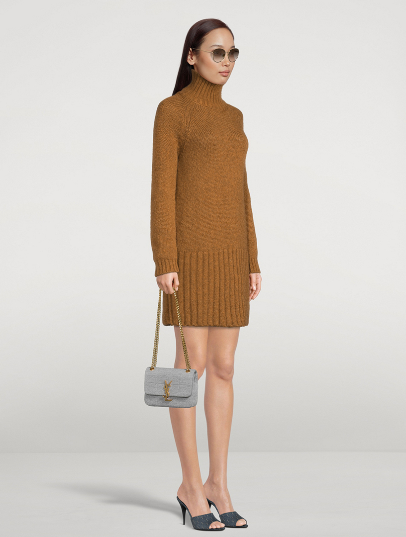 SAINT LAURENT Mini Jamie YSL Monogram Wool Bag | Holt Renfrew Canada