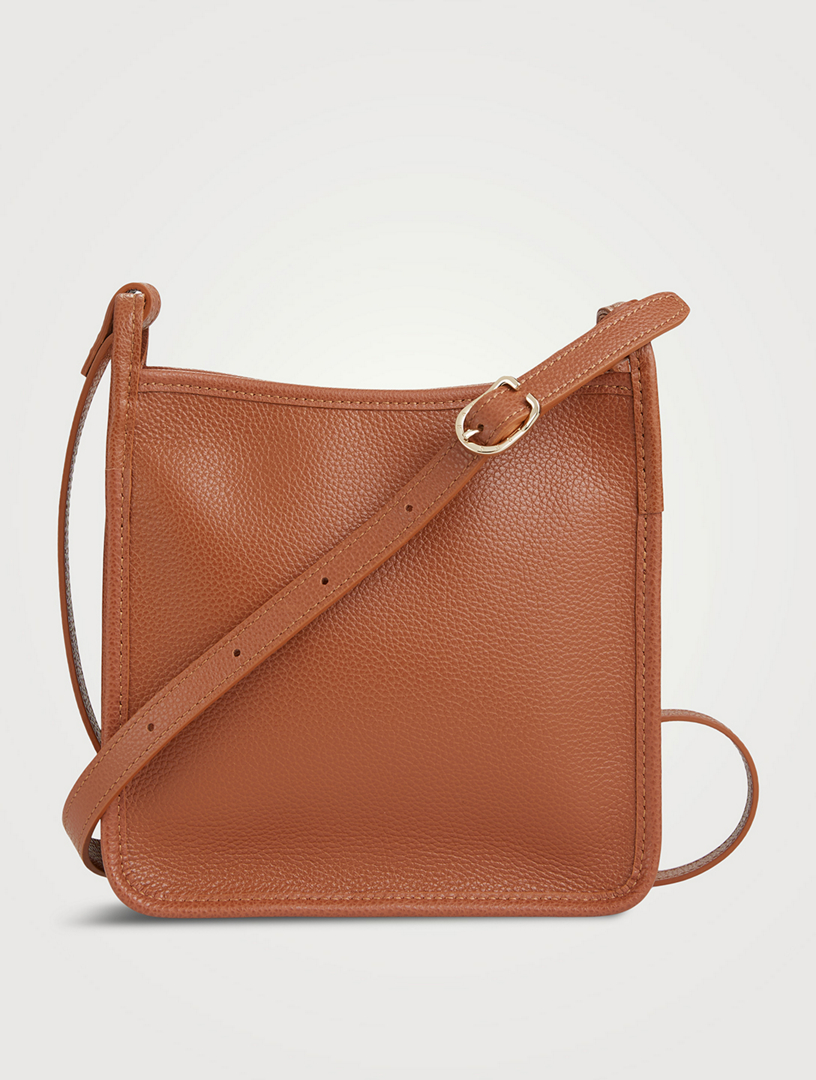 LONGCHAMP Small Le Foulonné Leather Crossbody Bag | Holt Renfrew Canada