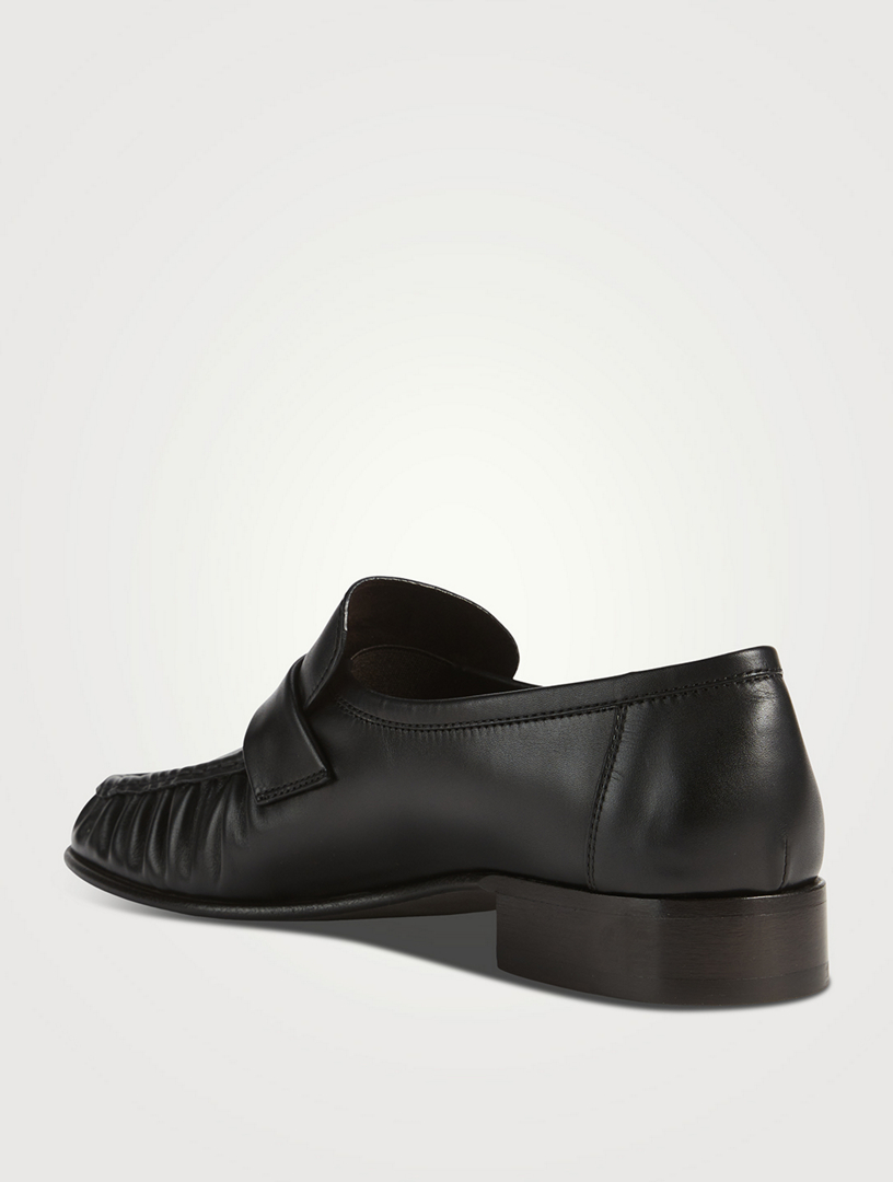 THE ROW Leather Soft Loafers | Holt Renfrew Canada