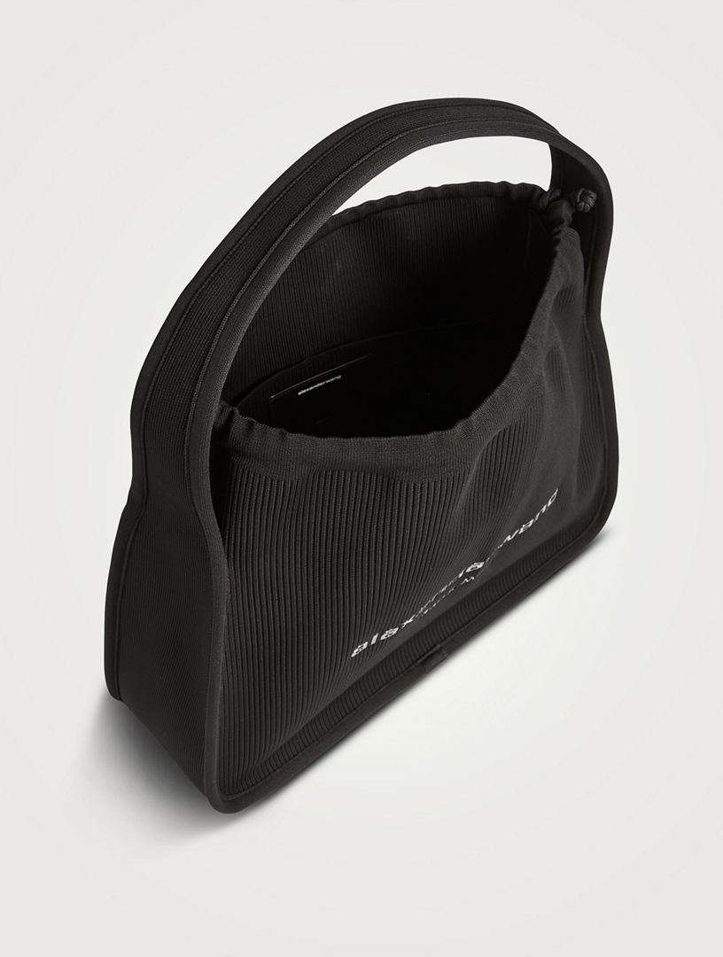 ALEXANDER WANG Large Ryan Rib-Knit Shoulder Bag | Holt Renfrew Canada