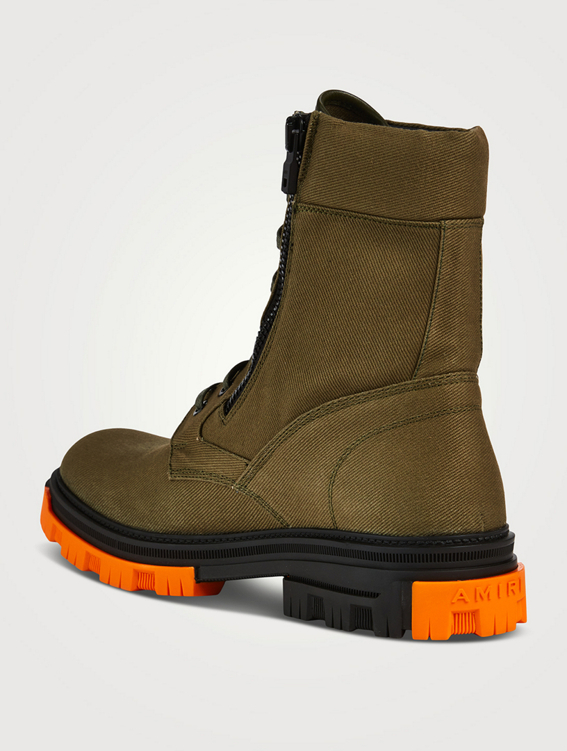 AMIRI Military Combat Boots | Holt Renfrew Canada