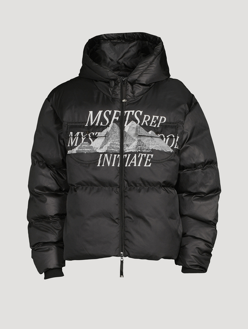 MSFTS Mystery School Puffer Jacket | Holt Renfrew Canada
