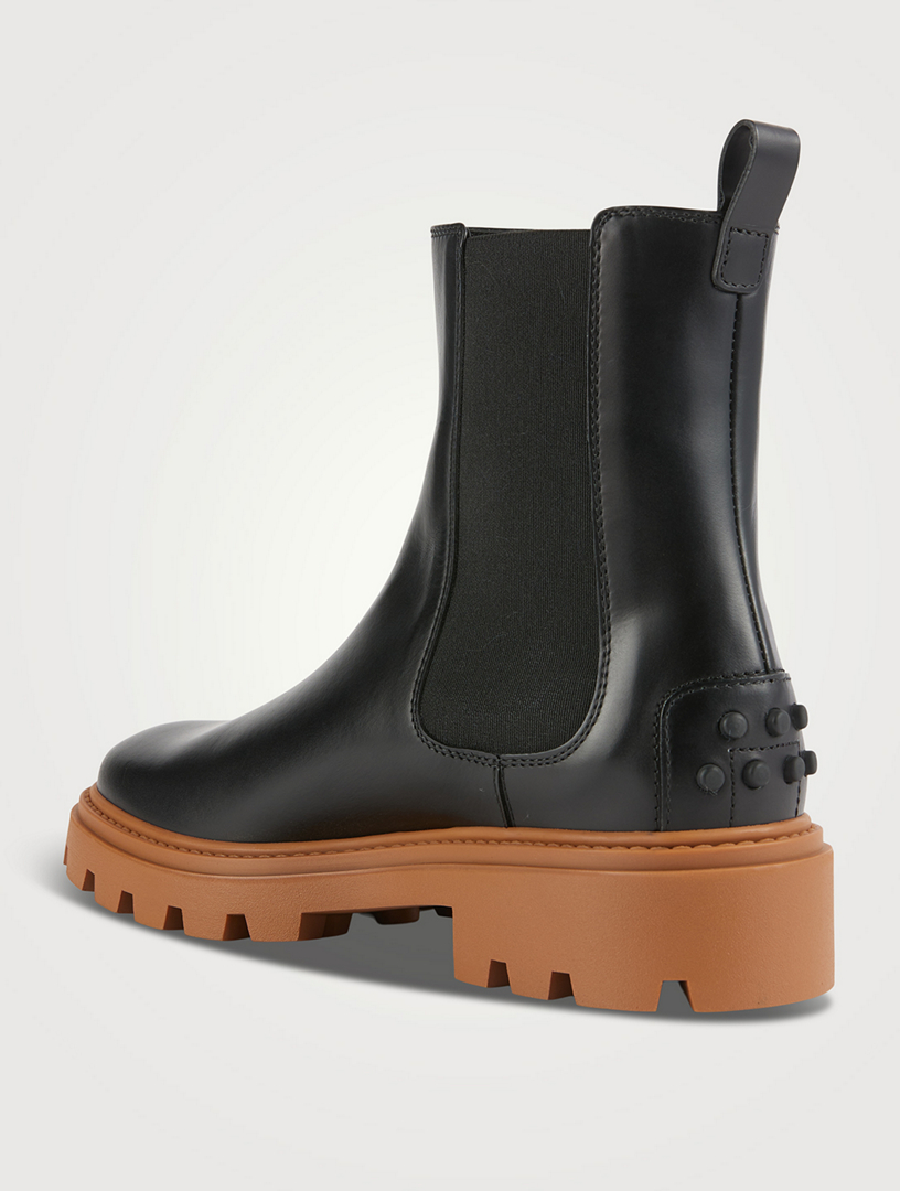 TOD'S Leather Chelsea Boots | Holt Renfrew Canada