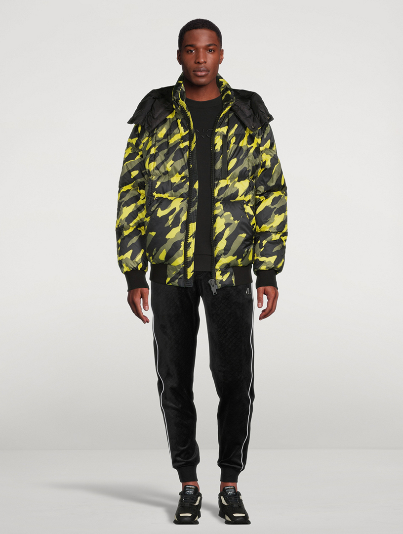 MOOSE KNUCKLES 125th Street Bomber Jacket In Camo Print | Holt Renfrew ...