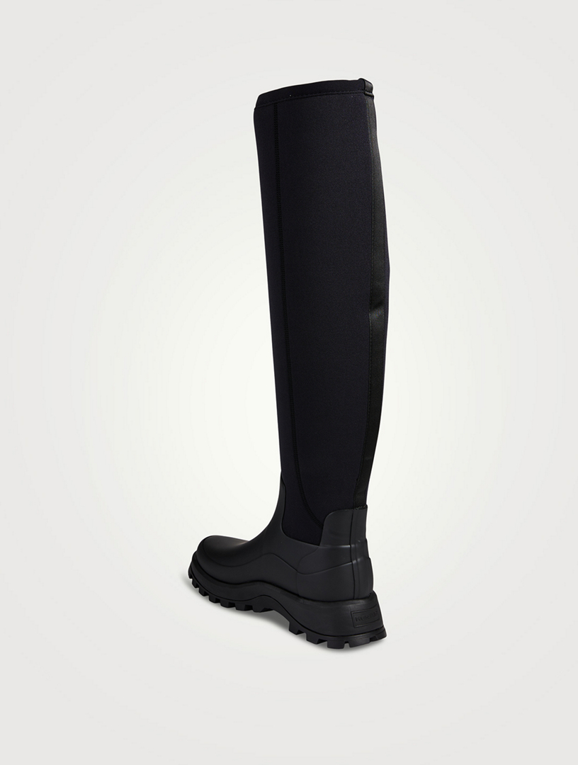 HUNTER City Explorer Tall Neoprene And Rubber Boots | Holt Renfrew Canada