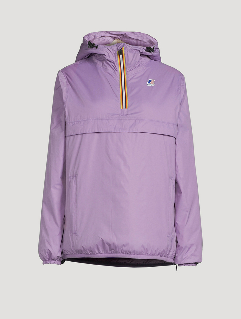 K-WAY Le Vrai 3.0 Leon Orsetto Half Zip Jacket With Hood | Holt Renfrew ...