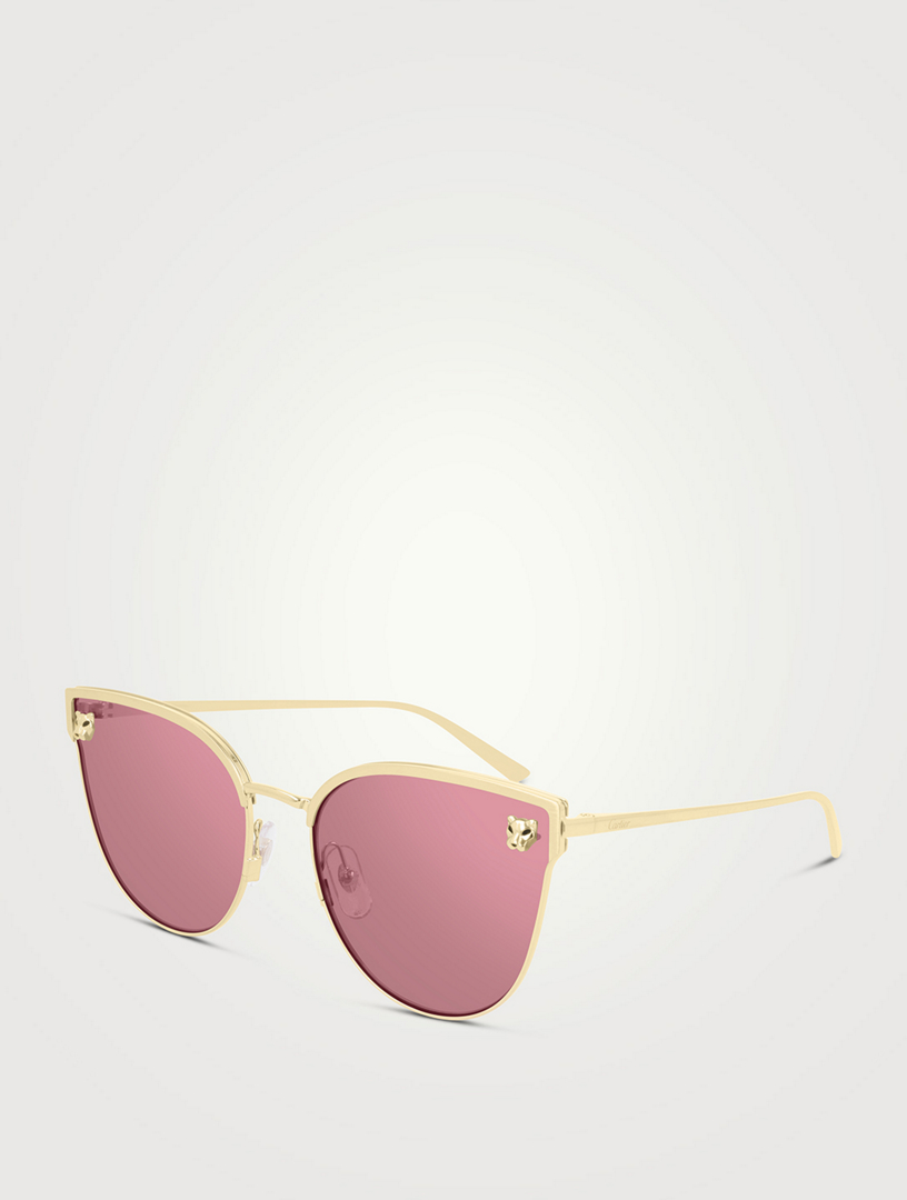 CARTIER Panthère De Cartier Cat Eye Sunglasses | Holt Renfrew Canada