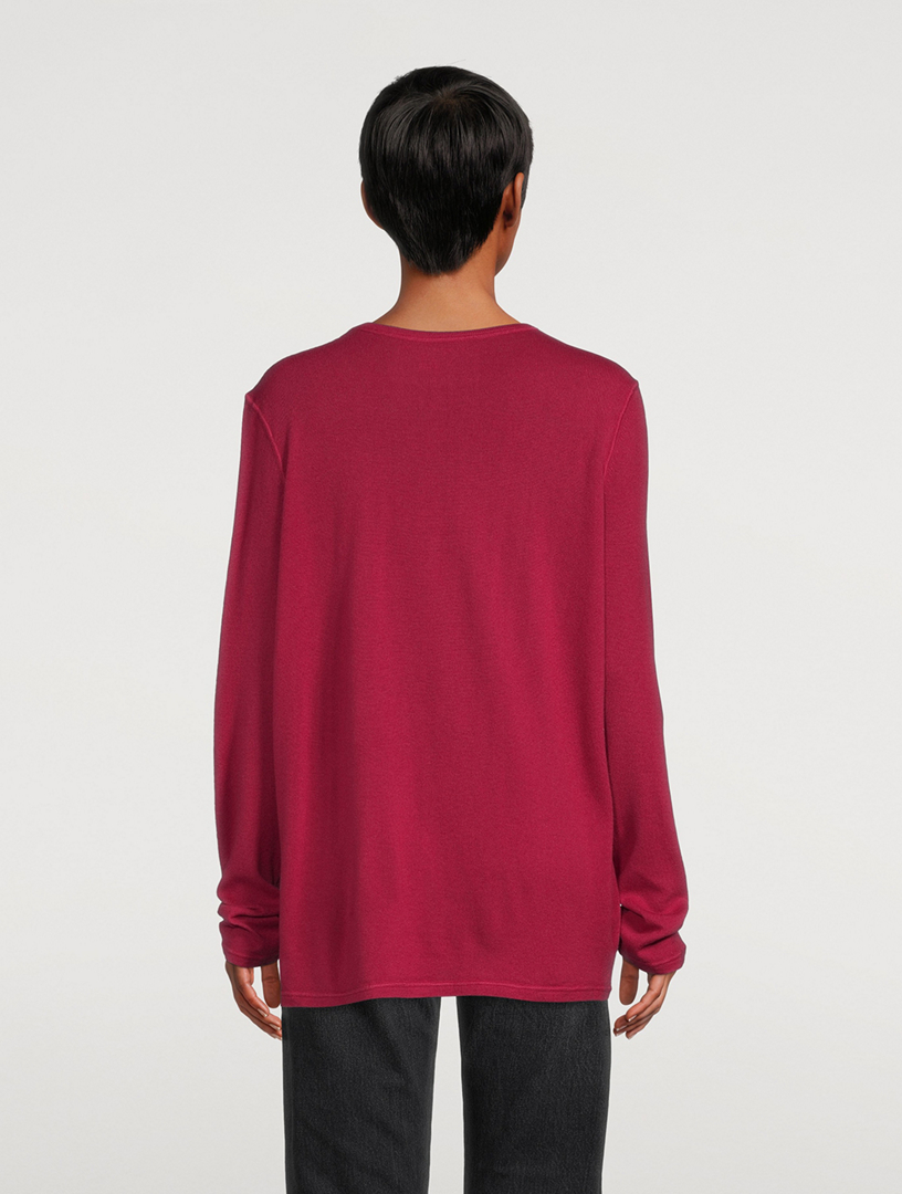 MAJESTIC FILATURES Relaxed Cashmere V-Neck Sweater | Holt Renfrew Canada