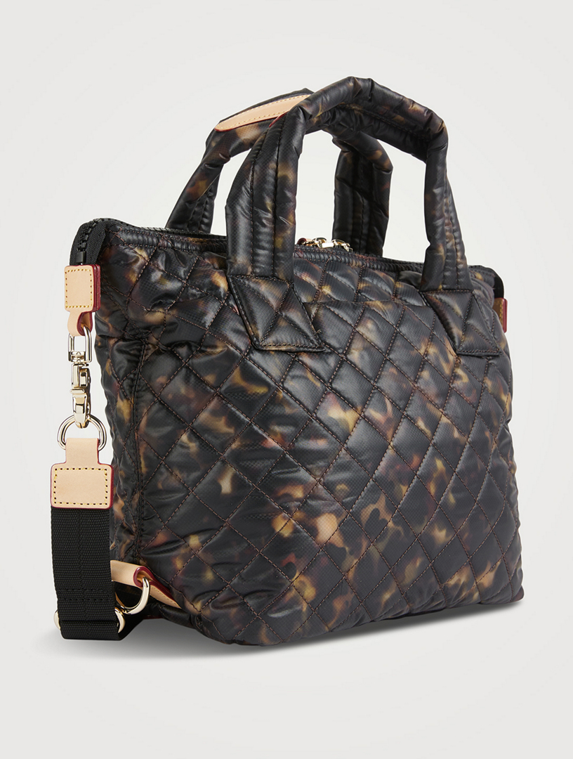 MZ WALLACE Small Sutton Deluxe Bag In Tortoise Print | Holt Renfrew Canada