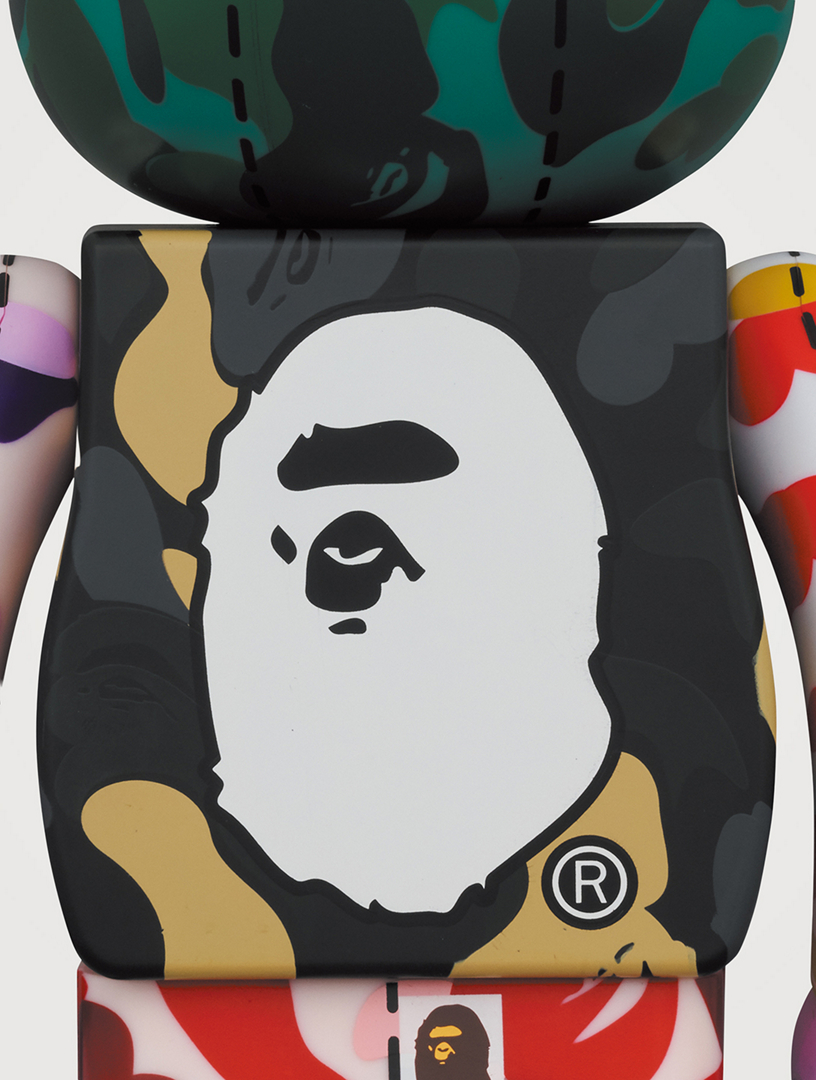 BEARBRICK BAPE(R) Camo 28th Anniversary #4 400% Be@rbrick | Holt ...