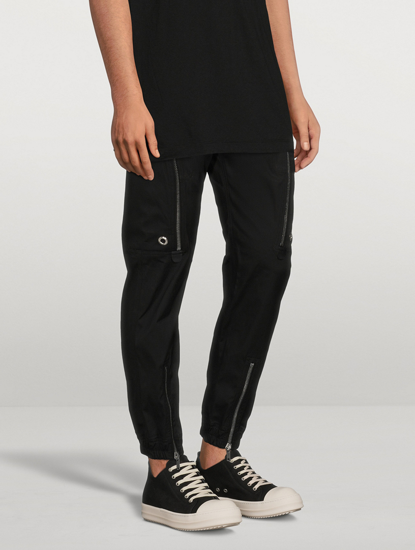 RICK OWENS Edfu Bauhaus Heavy Cotton Poplin Cargo Pants | Holt Renfrew ...