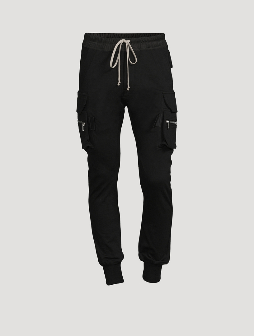 RICK OWENS Edfu Mastodon Heavy Jersey Cargo Pants | Holt Renfrew Canada