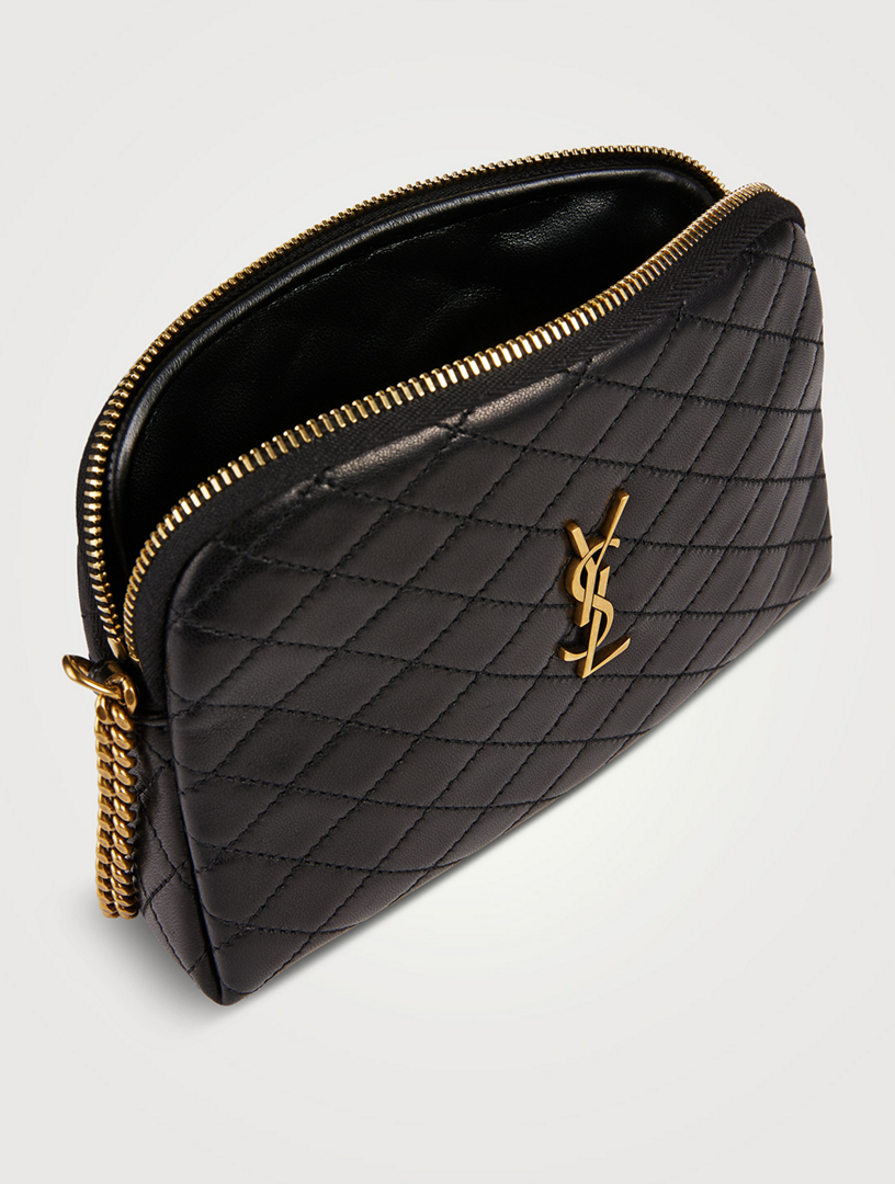 SAINT LAURENT Gaby YSL Monogram Leather Crossbody Bag | Holt Renfrew Canada