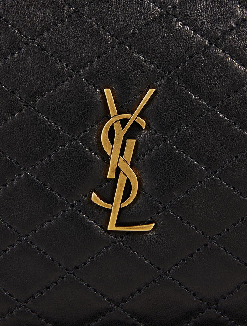 SAINT LAURENT Gaby YSL Monogram Leather Crossbody Bag | Holt Renfrew Canada