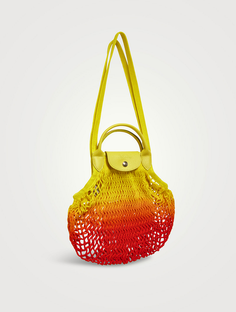 LONGCHAMP Le Pliage Filet Tie-Dye Top Handle Net Bag | Holt Renfrew Canada