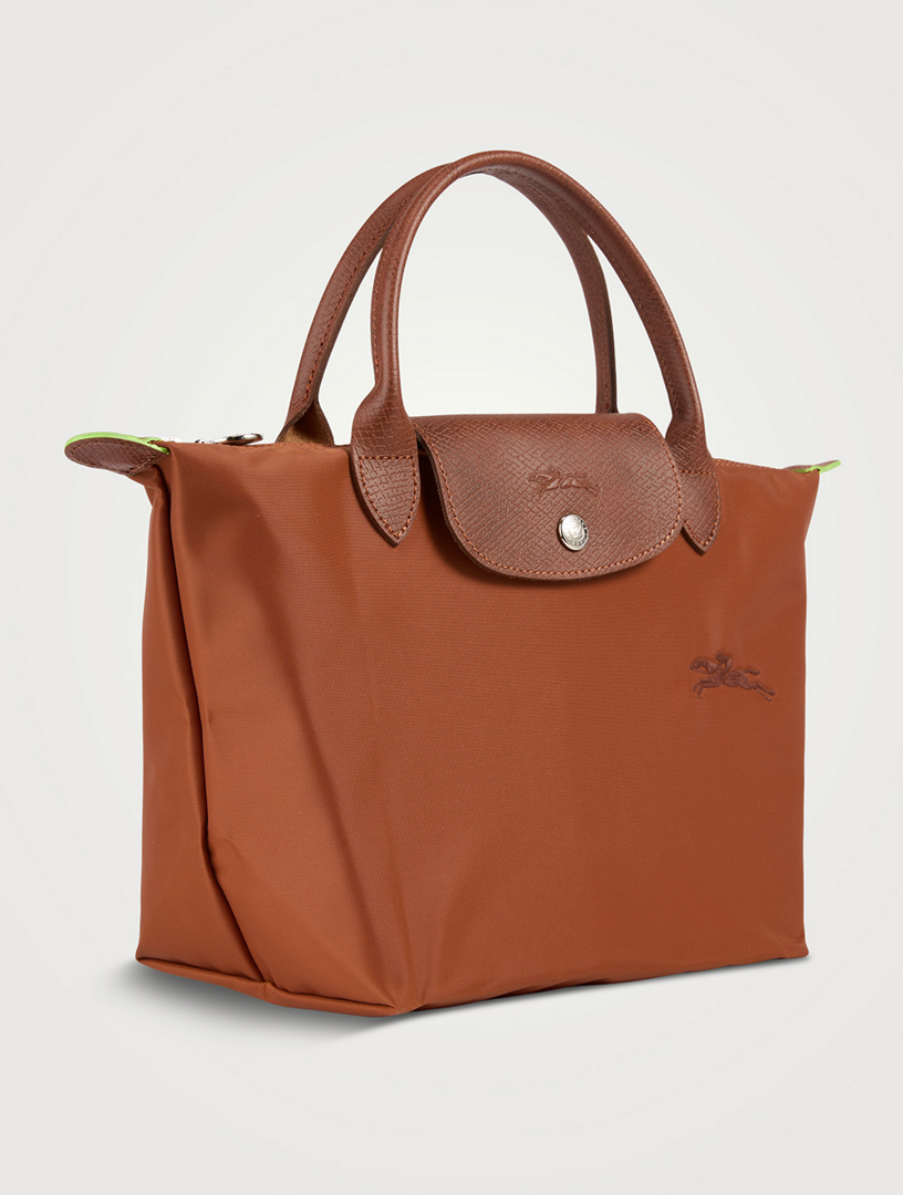 LONGCHAMP Small Le Pliage Green Top Handle Bag | Holt Renfrew Canada