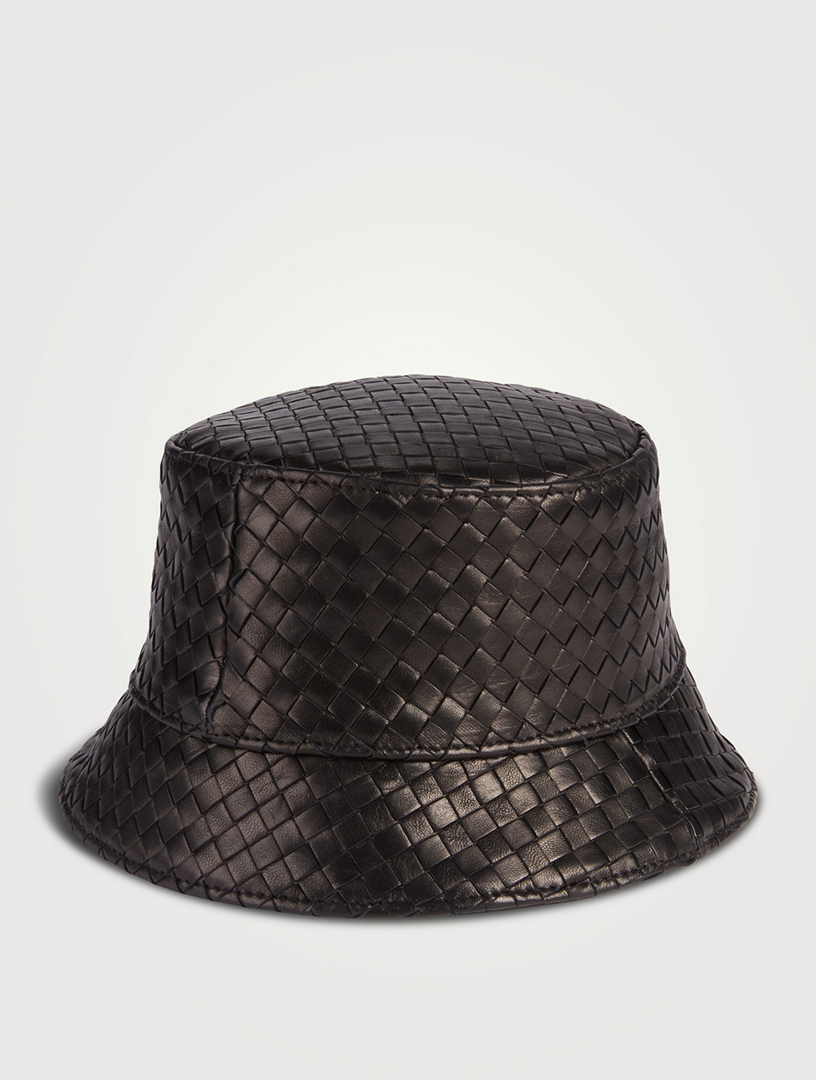 BOTTEGA VENETA Intrecciato Leather Bucket Hat | Holt Renfrew Canada