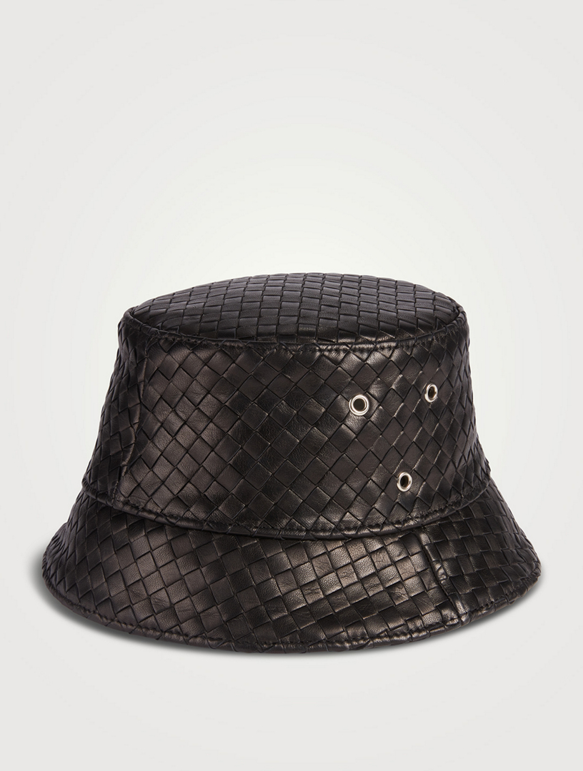 BOTTEGA VENETA Intrecciato Leather Bucket Hat | Holt Renfrew Canada