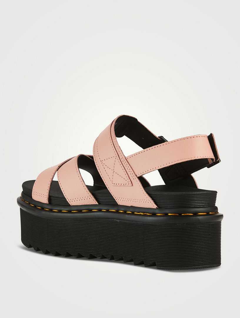 DR. MARTENS Voss II Quad Leather Platform Sandals | Holt Renfrew Canada