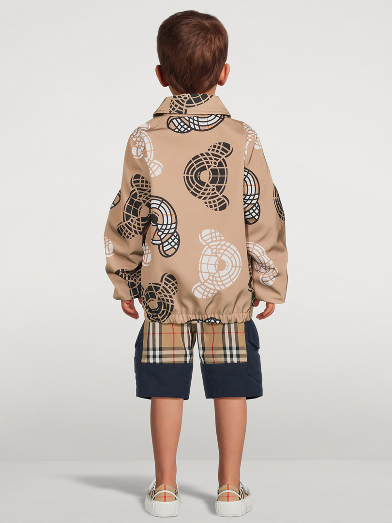 BURBERRY Thomas Bear Motif Jacket | Holt Renfrew Canada