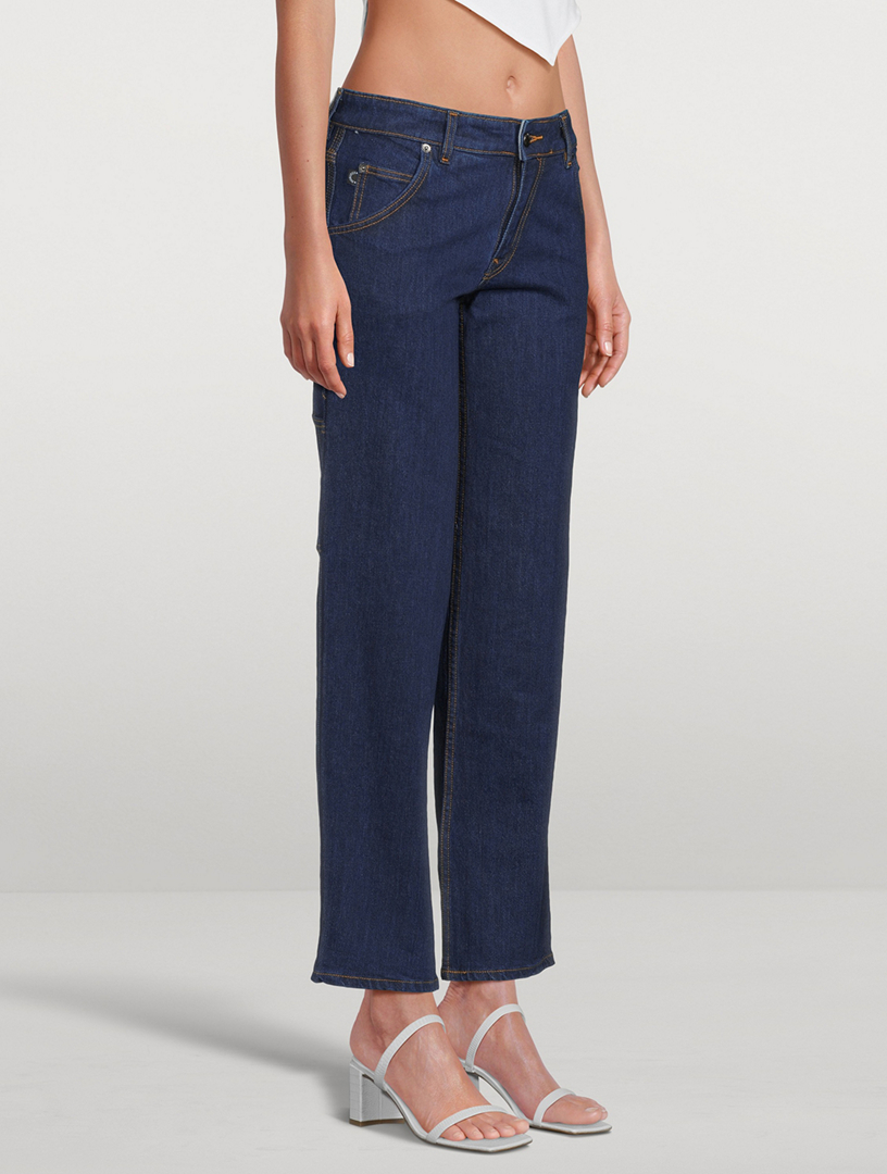 FIORUCCI Flora Straight Carpenter Jeans | Holt Renfrew Canada