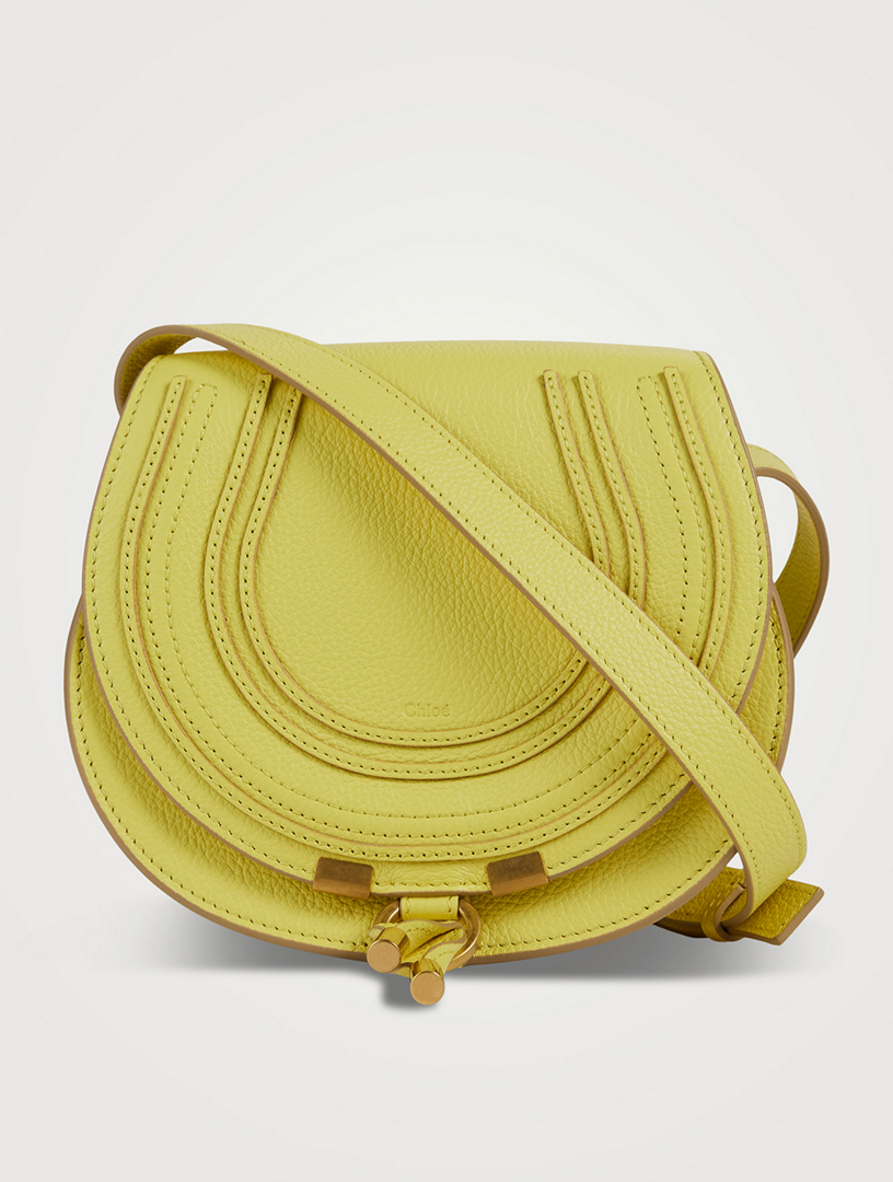 CHLOÉ Small Marcie Leather Saddle Bag | Holt Renfrew Canada
