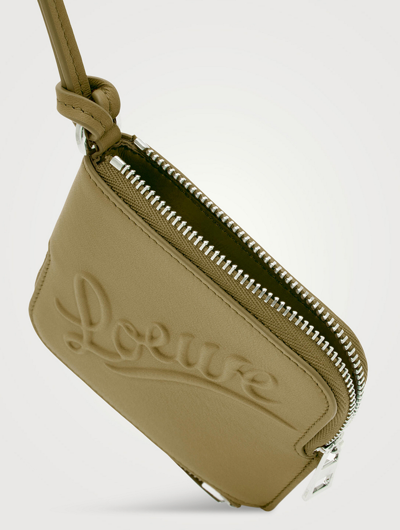 LOEWE Loewe x Paula’s Ibiza Double Leather Coin Case | Holt Renfrew Canada