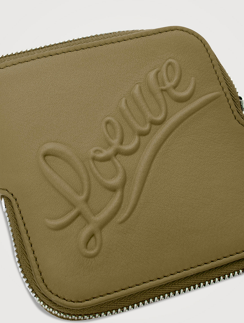 LOEWE Loewe x Paula’s Ibiza Double Leather Coin Case | Holt Renfrew Canada