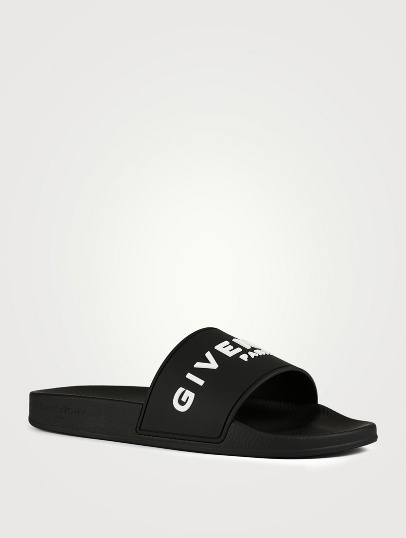 GIVENCHY Logo Slide Sandals | Holt Renfrew Canada