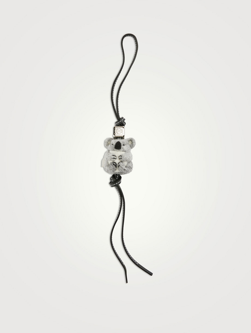 LOEWE Koala Wool Charm | Holt Renfrew