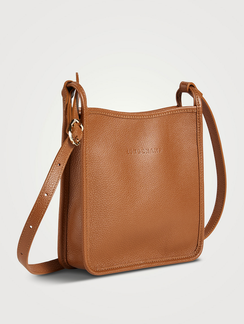 LONGCHAMP Small Le Foulonné Leather Crossbody Bag | Holt Renfrew Canada