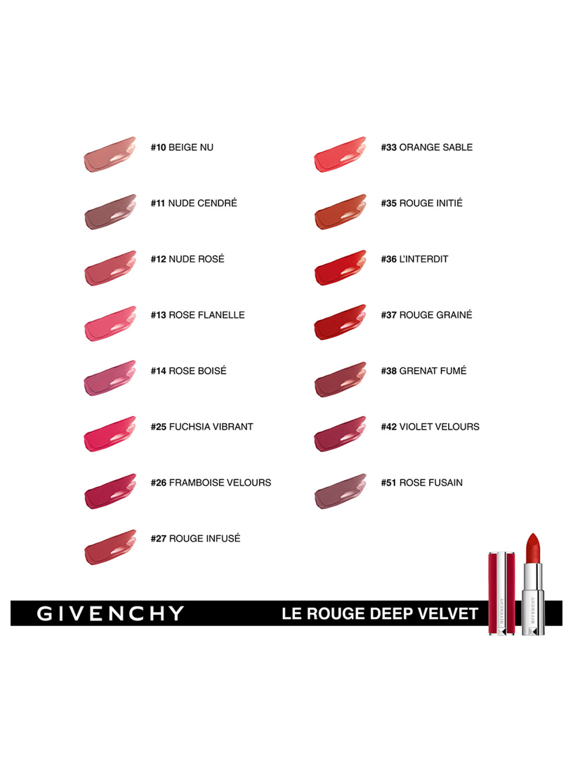 GIVENCHY Le Rouge Deep Velvet Lipstick | Holt Renfrew Canada
