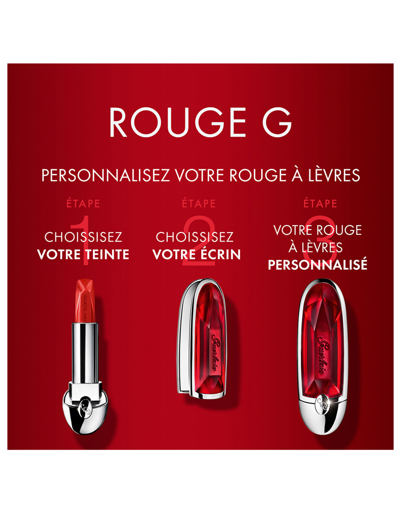GUERLAIN Rouge G de Guerlain Stunning Gems Sheer Shine Lipstick Shade ...