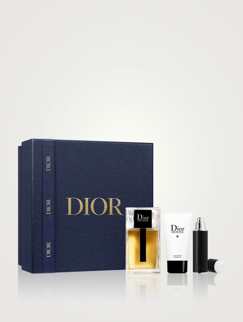 DIOR Dior Homme Gift Set – Eau de Toilette, Travel Spray & Shower Gel ...