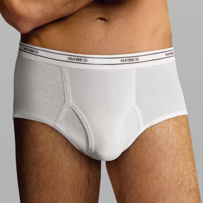 Hanes® 6 Pk Briefs Color White