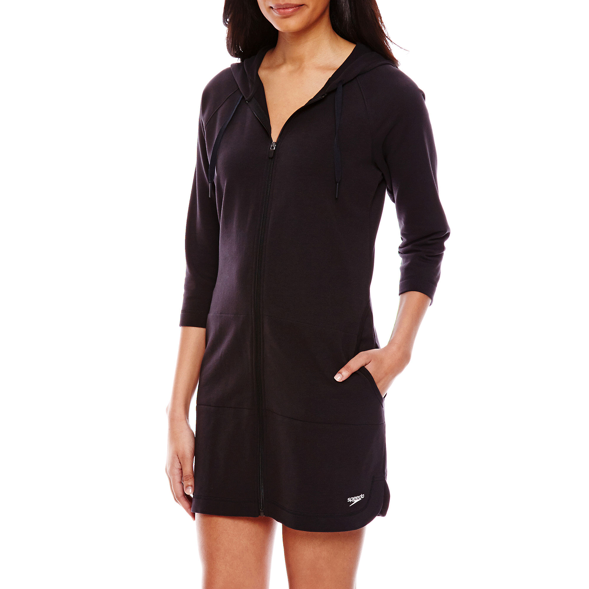 UPC 786096535458 - Speedo Aqua Fitness French Terry Hooded Cover-Up ...