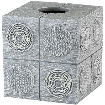 Avanti Galaxy Silver Tissue Holder, Color: Silver